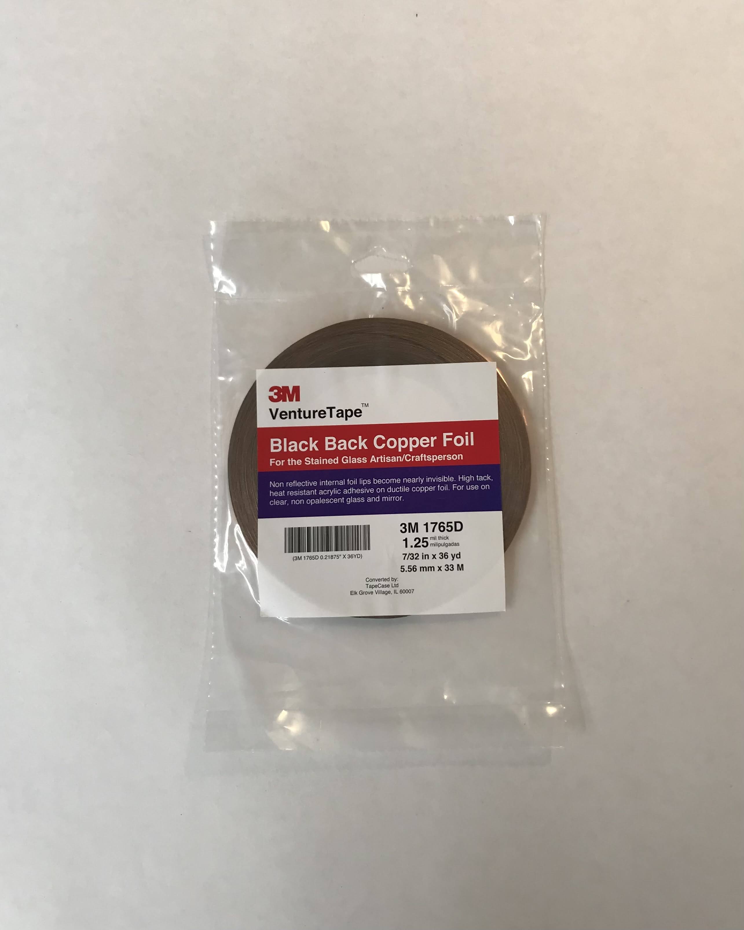 3M Venture Copper foil Black Back – Pukerua Glass Studio